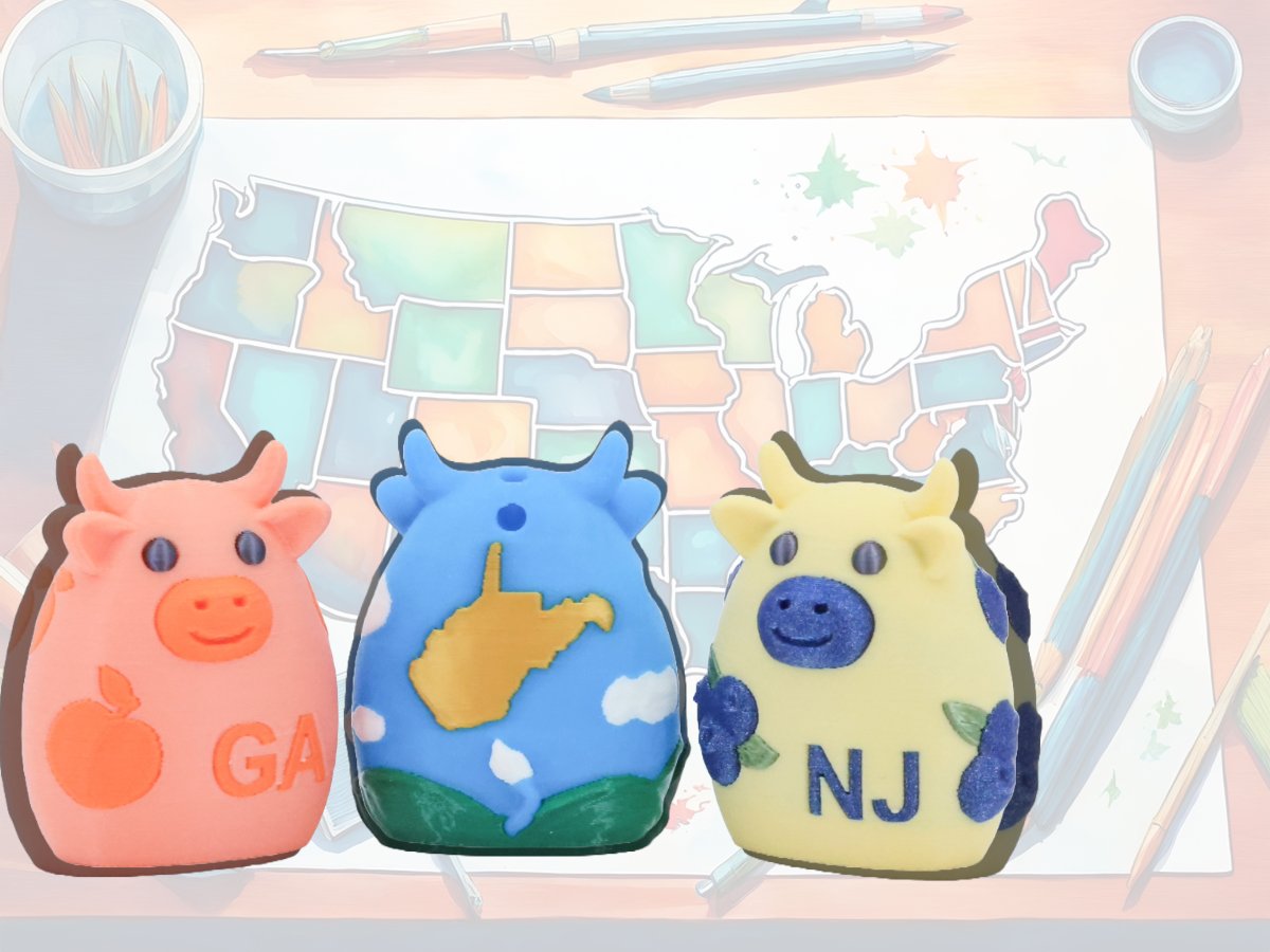 State Moos | Part of the Collectimoo® family – ShayKay Studio